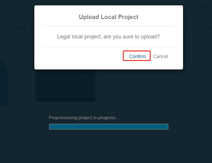Local upload | AHMI Docs
